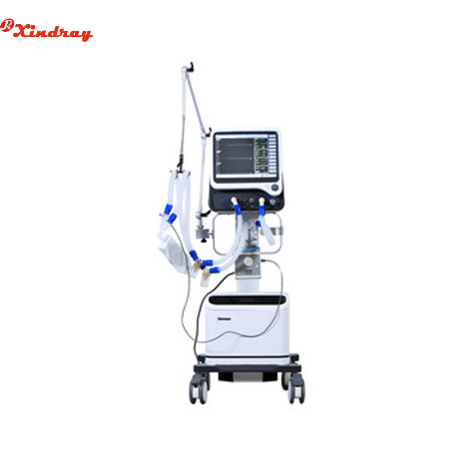 Big Touch Screen Respiratory Machine Medical Stock ICU Ventilator ...